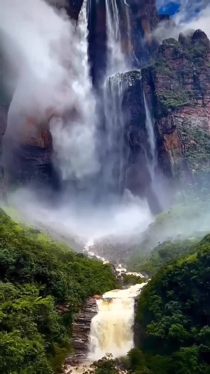 Водопад Анхель – самый высокий свободнопадающий водопад в мире