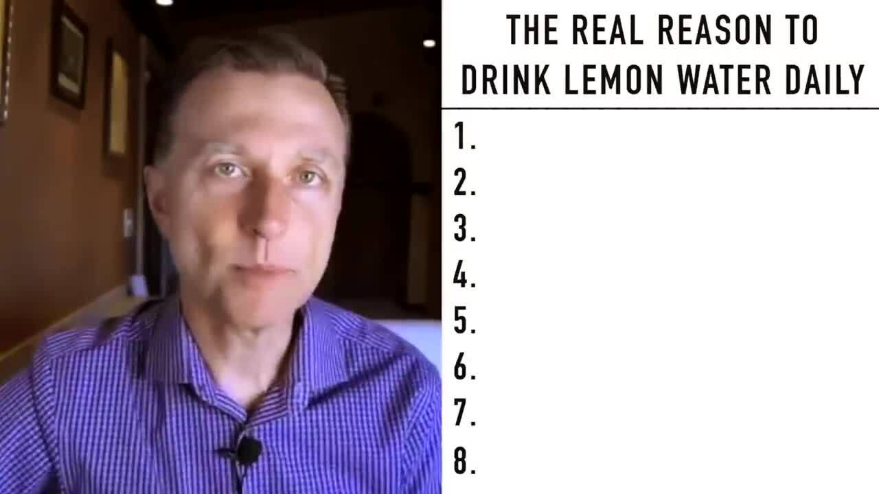 🍋Почему нужно пить воду с лимоном каждый день 🍋